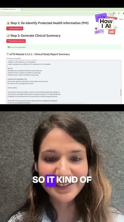 Using AI to automate the creation of 60k-page FDA documents - YouTube