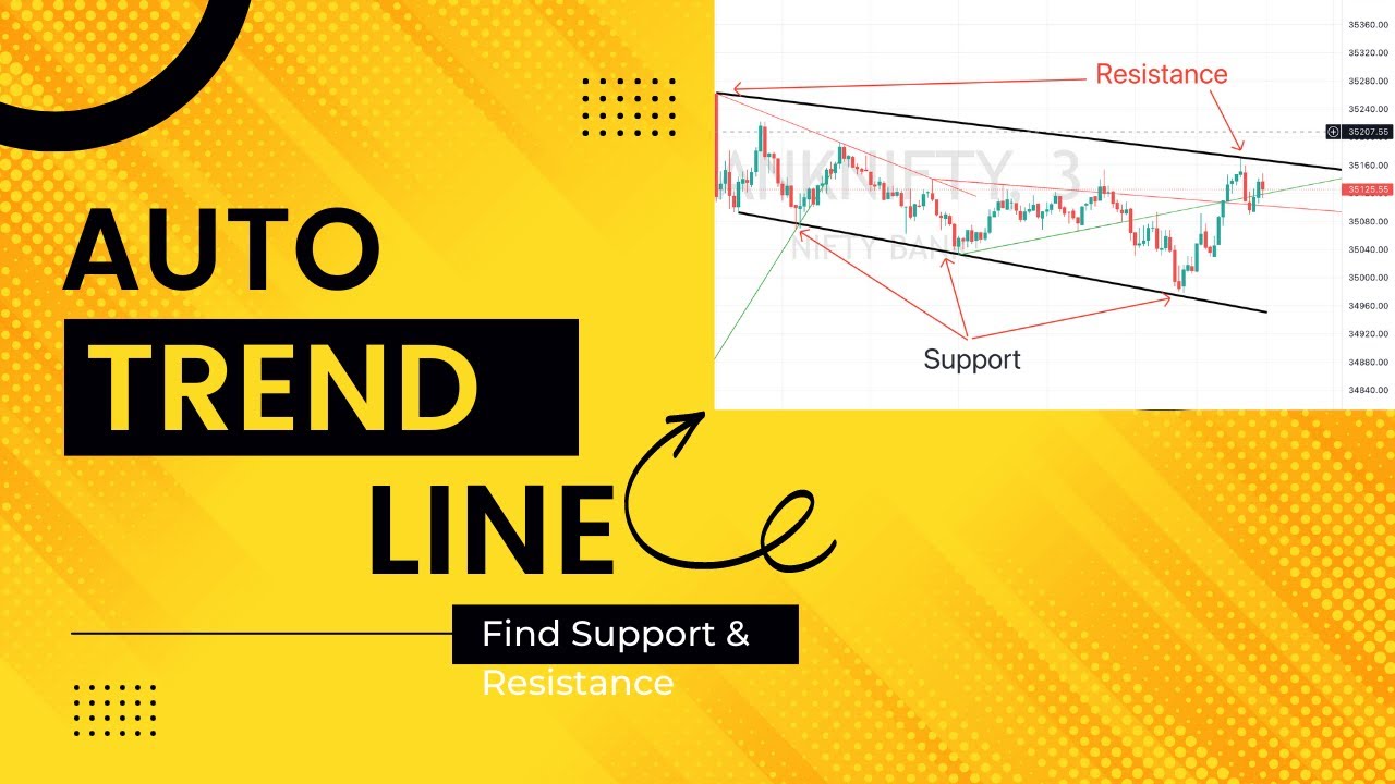 Auto Trend Line Indicator for Swing Treading || Best Tradingview ...