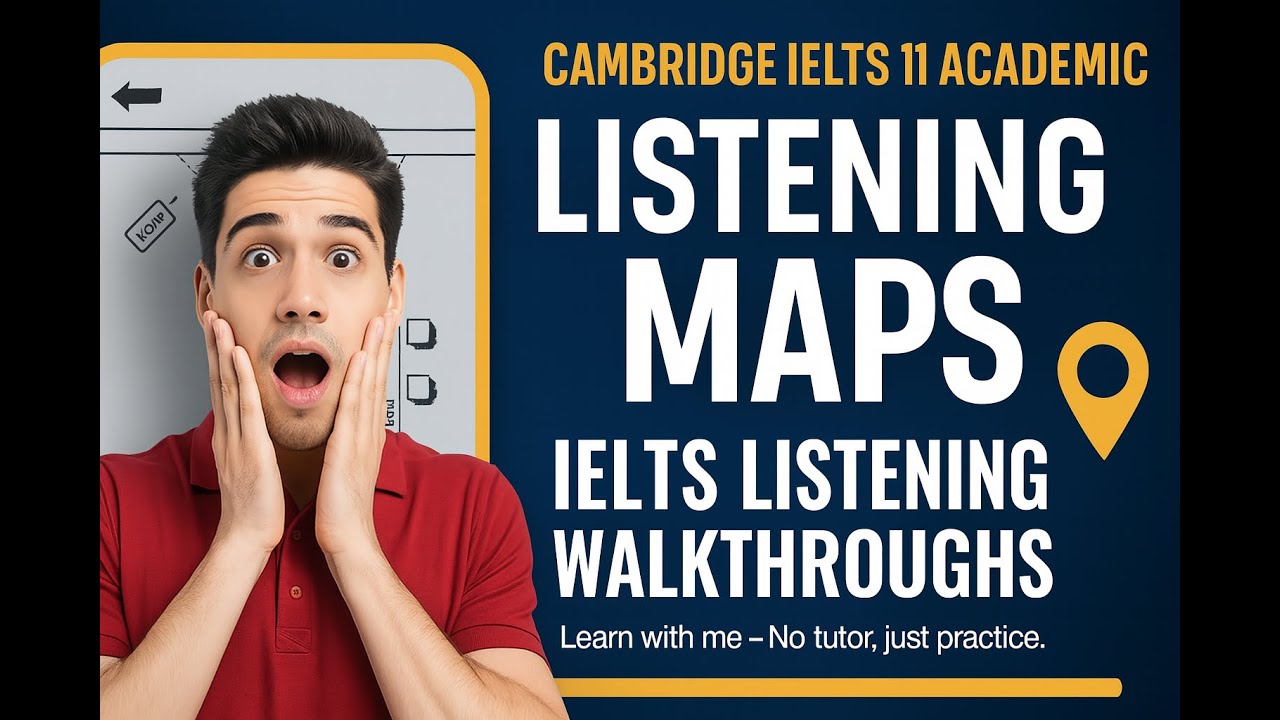 IELTS Listening Map Q15–20 | Cambridge 11 Test 1 | Band 9 Strategy ...