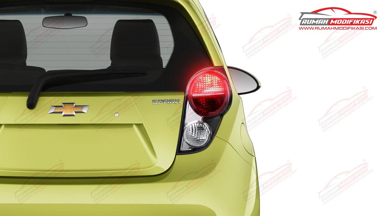 STOP LAMP CHEVROLET SPARK 2010 2014 RED CLEAR JDM - YouTube