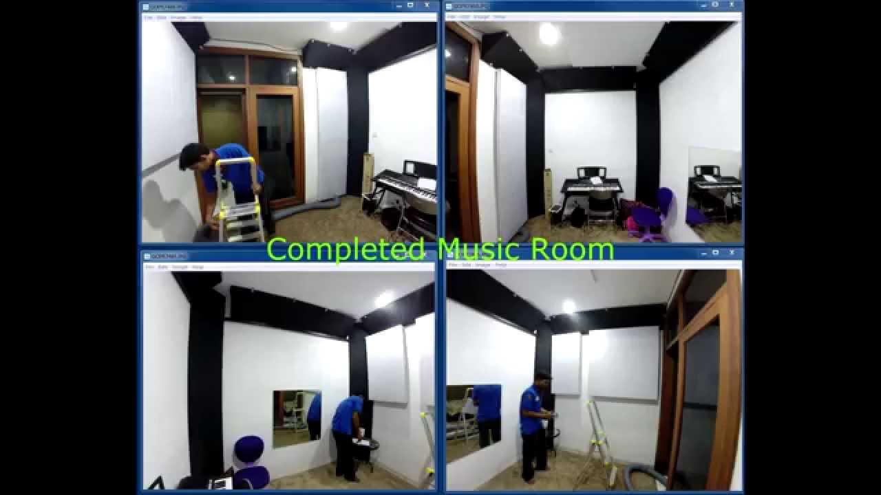DIY Music Room from start to finish - YouTube