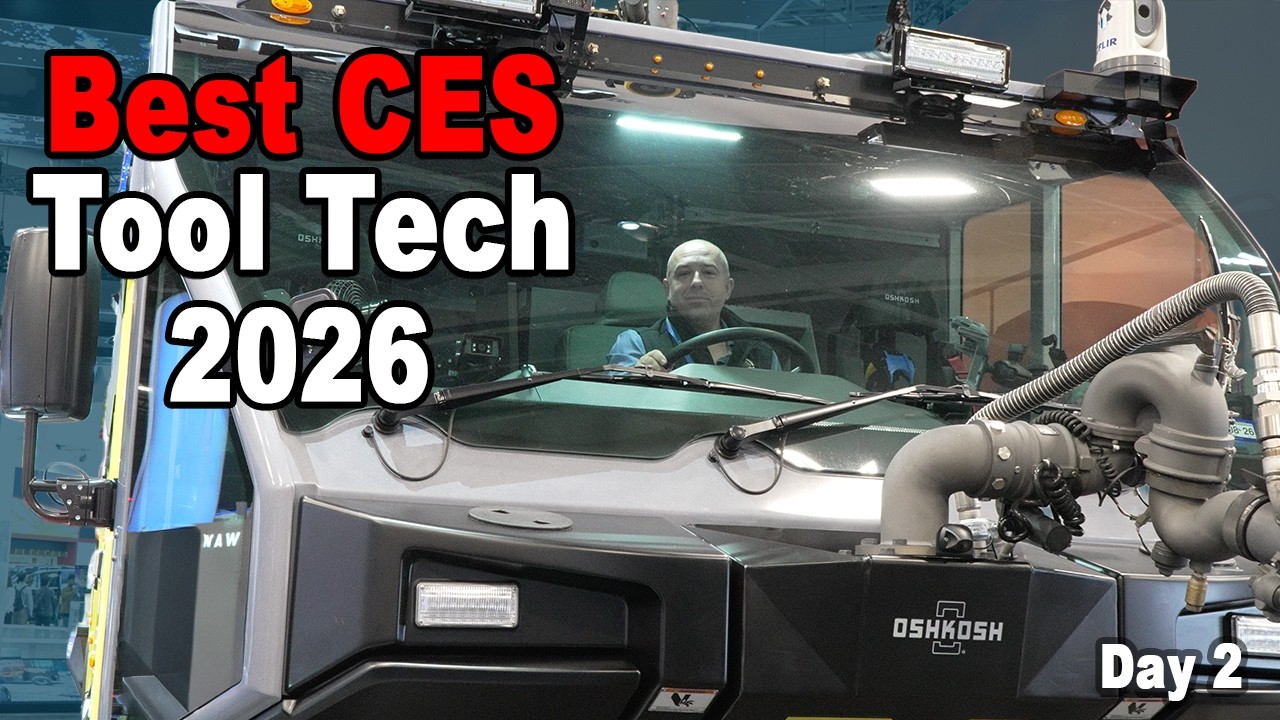 Best CES Tools, Maker, DIY, Smart Home & More - Day 2 of CES 2026 - YouTube