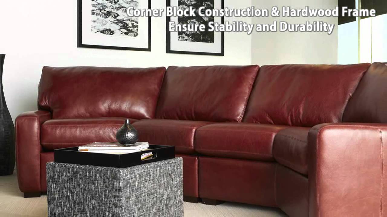 American Leather Carson Sofa - American Leather Anniversary Collection ...