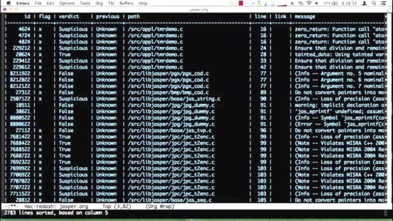 Source Code Analysis Laboratory (SCALe) Demo: Create Spreadsheets - YouTube