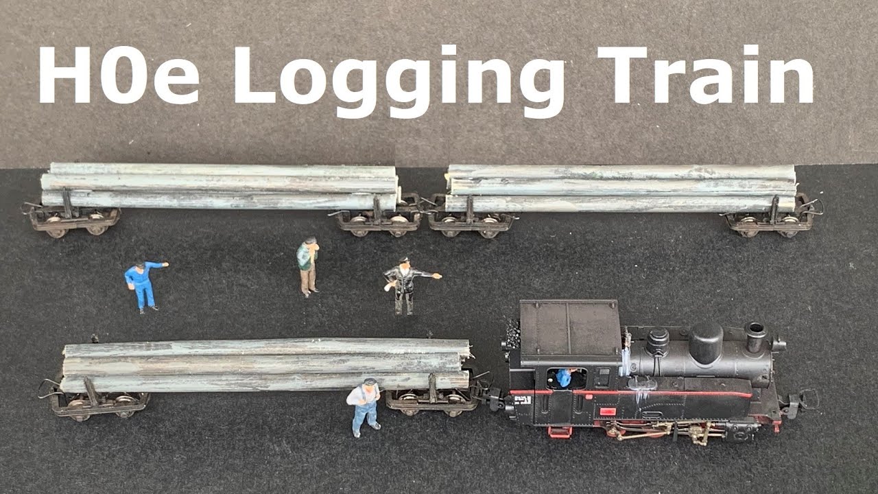 Improving the H0e Narrow Gauge Logging Train from Roco - YouTube