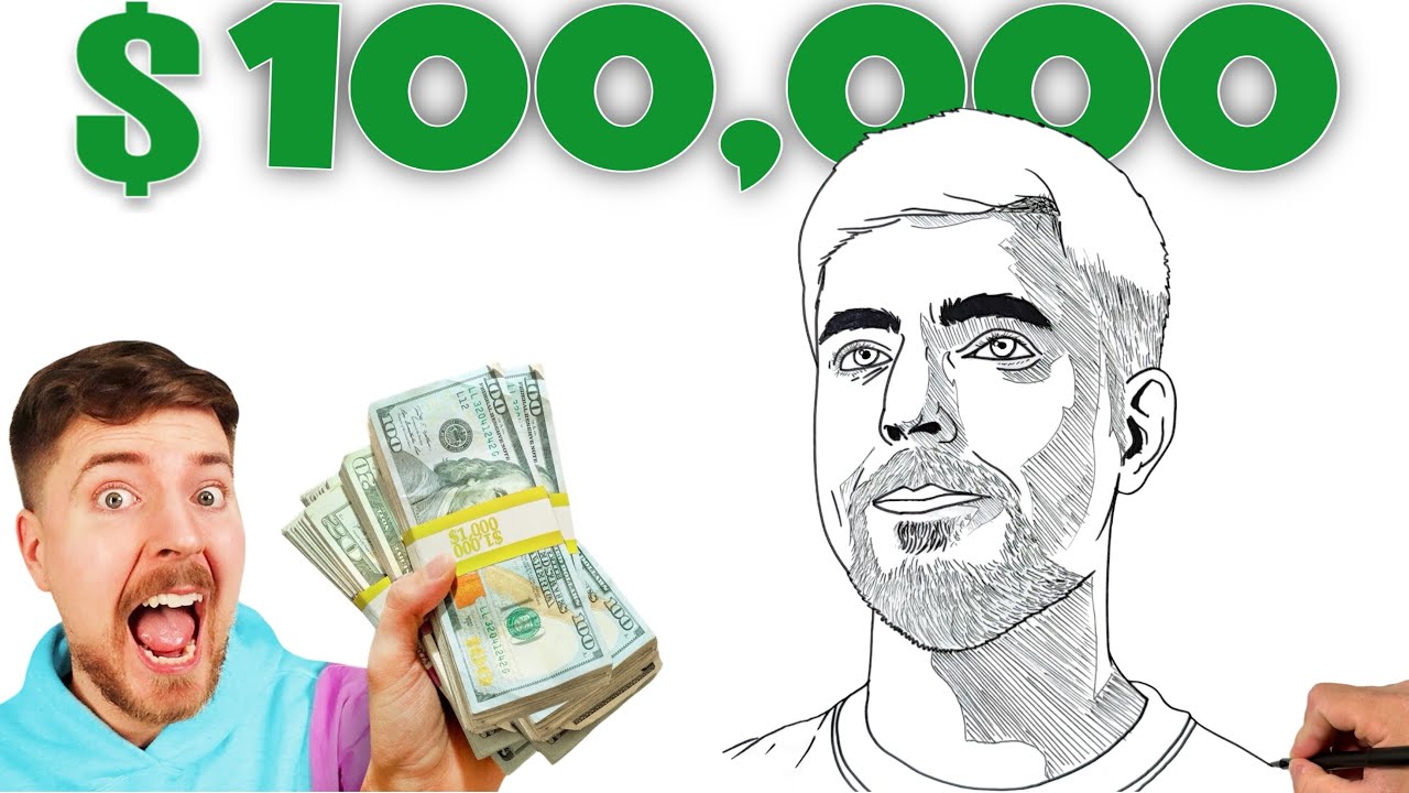 Mr. Beast $100,000 Drawing #mrbeast - YouTube