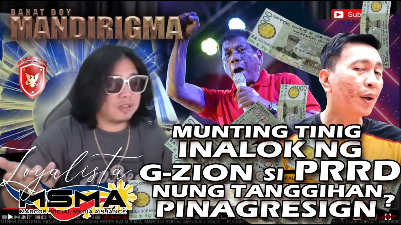 MUNTING TINIG PINAGBITAW SI PRRD NG AYAWAN NI PRRD ANG G-ZION DATI TARA ...