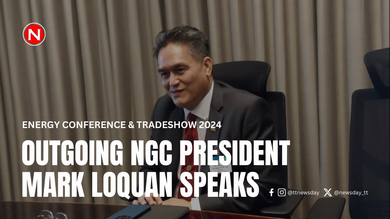 Outgoing NGC president Mark Loquan speaks to Newsday - YouTube