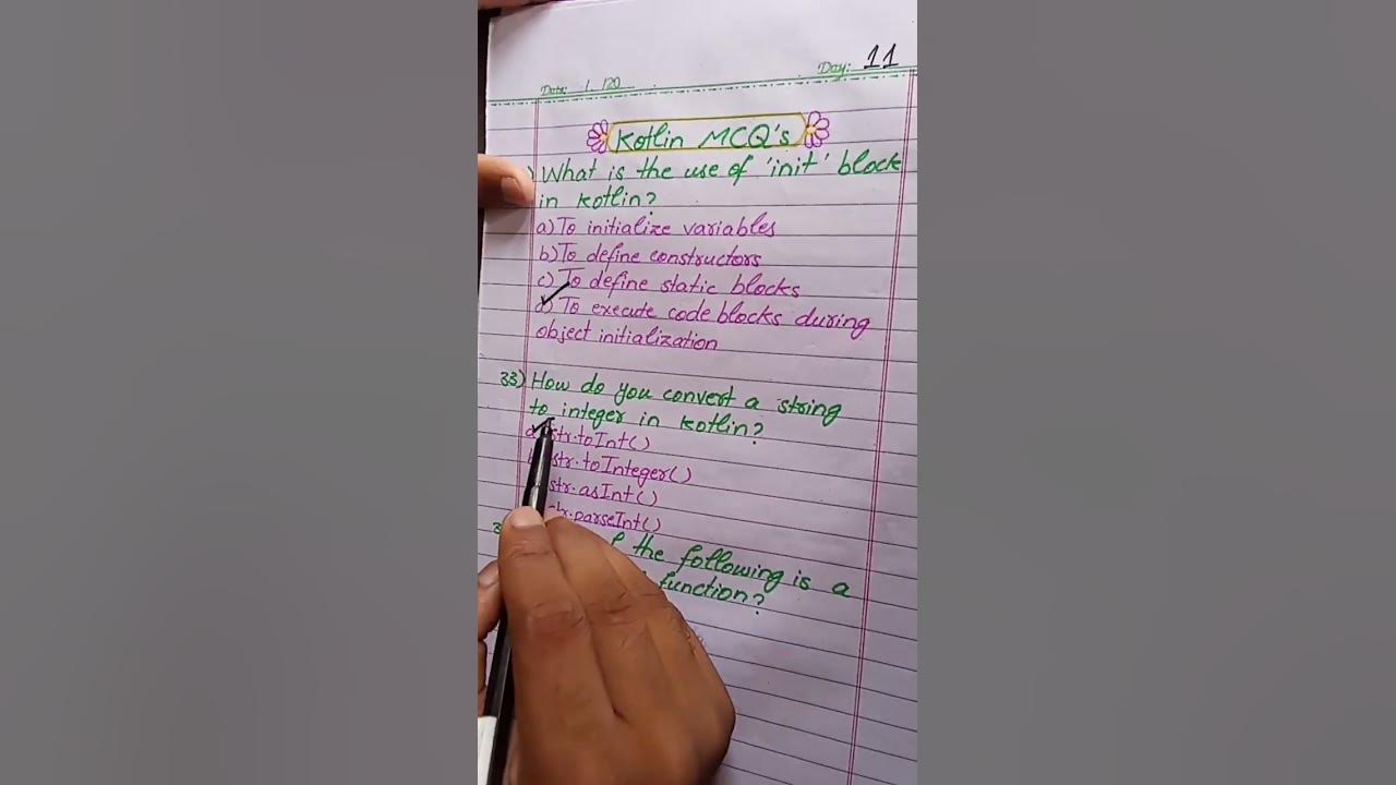 Kotlin | Kotlin Programming | Kotlin In Hindi | Kotlin Shorts | Kotlin Interview Part11 #short ...