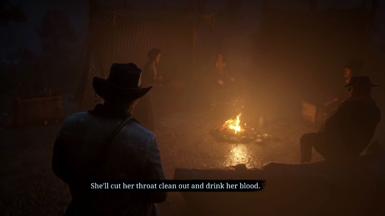 RDR2 - That's how Karen feels about miss Grimshaw - YouTube