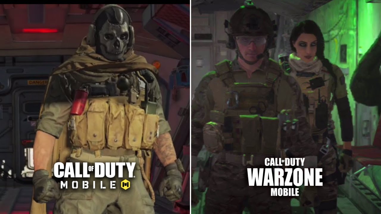 Call of Duty Mobile VS Warzone Mobile | BATTLE ROYALE | INTRO - YouTube