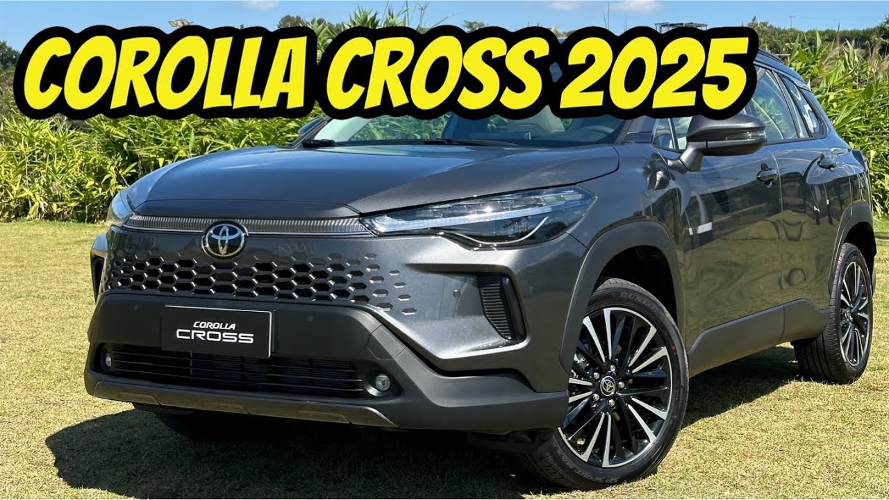 Toyota Corolla Cross 2025 - NOVOS EQUIPAMENTOS, NOVO DESIGN, PREÇOS E ...