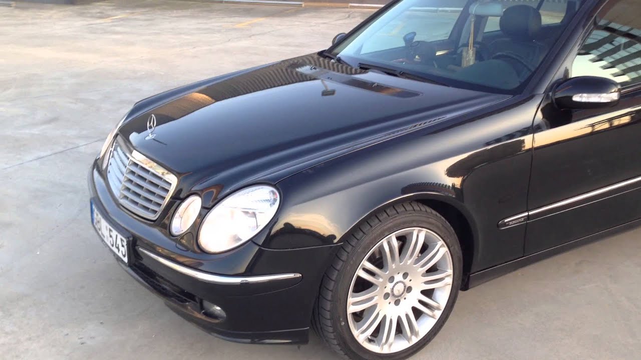 Mercedes-Benz E320, 2006, Black - YouTube