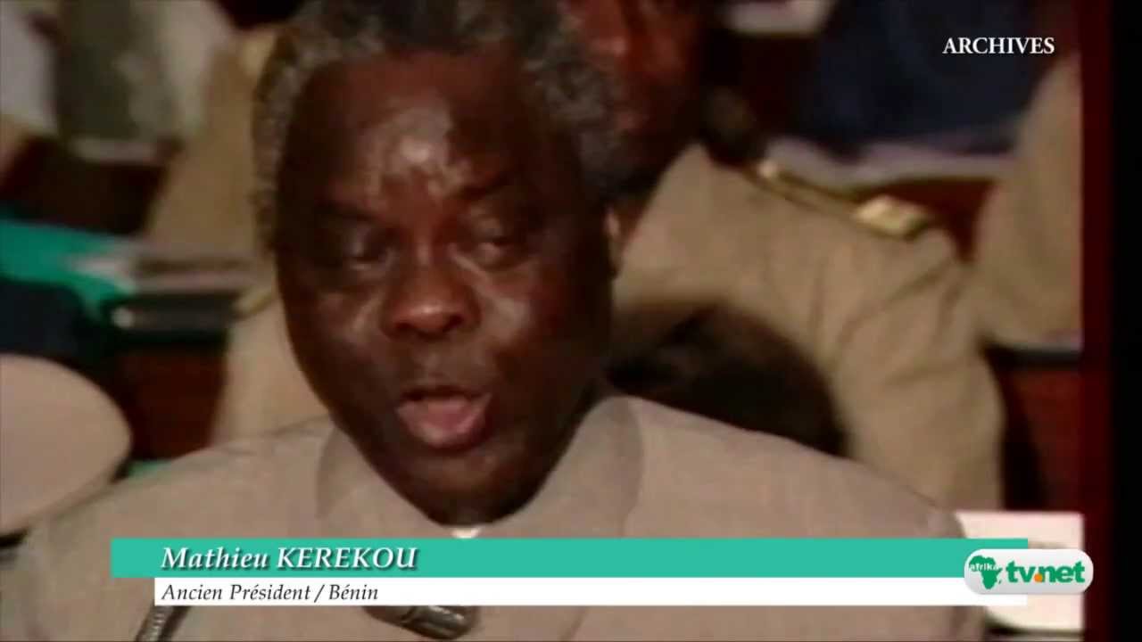 Mathieu KEREKOU, artisan de l'ouverture démocratique béninoise - YouTube