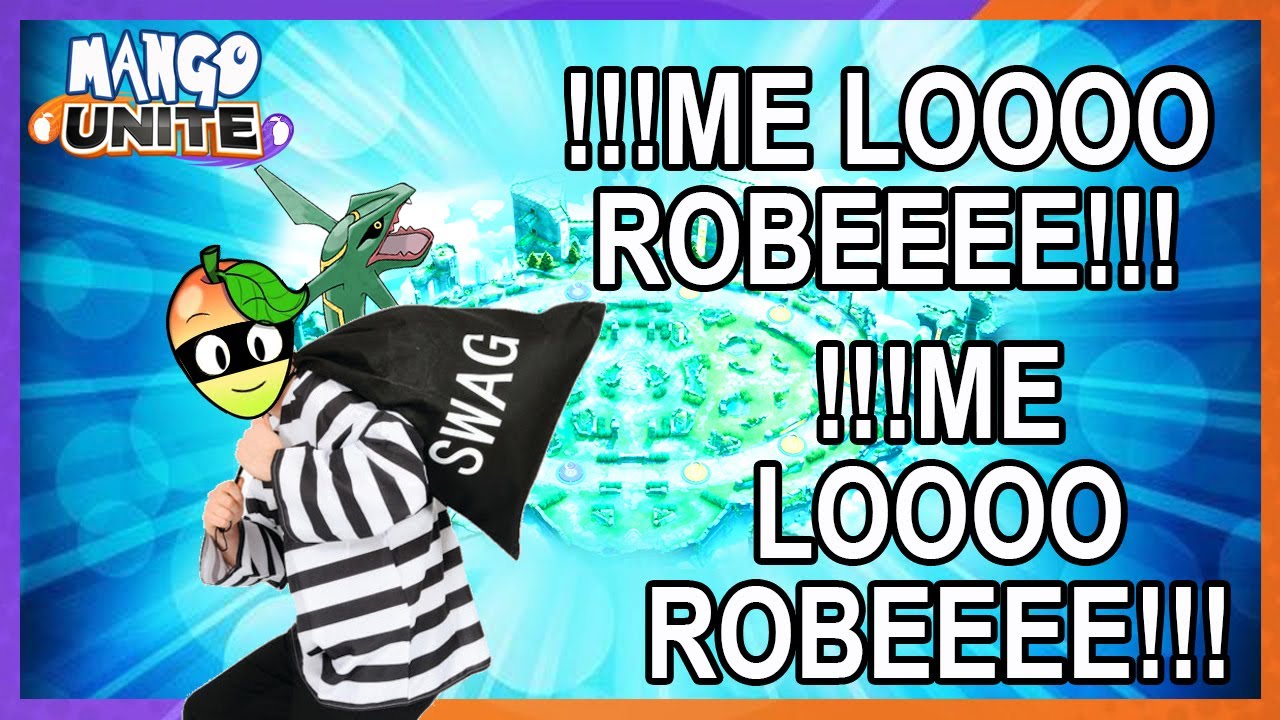 POKEMON UNITE: !!!MEEEE LOOOO ROBEEEE MEEEE LOOOO ROBEEEE!!! - YouTube