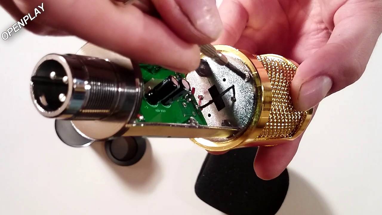 Lets open bm 800 microphone - YouTube