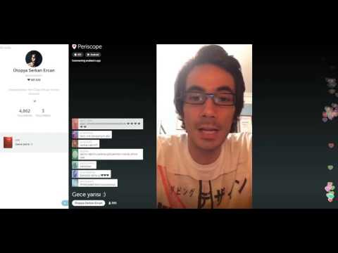Serkan Ercan ile Periscope Yayını (29/09/2015)