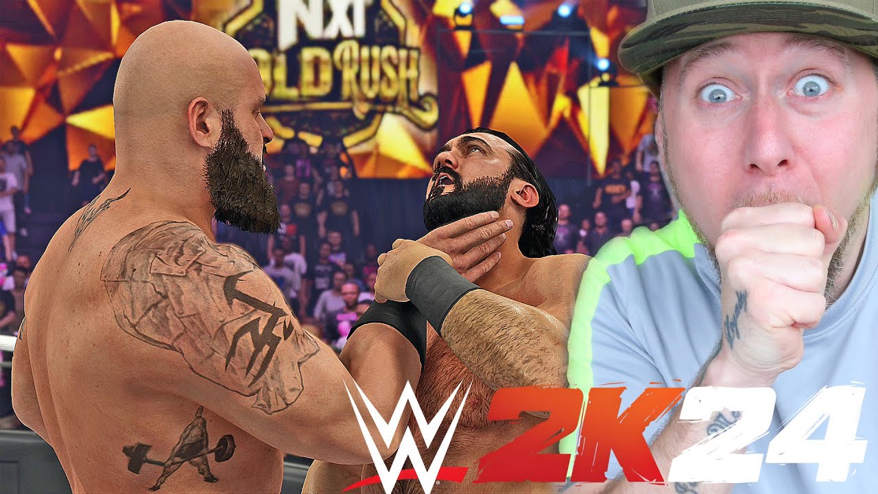 WWE 2K24 The MONSTER Among Men is after DREW McINTYRE - YouTube