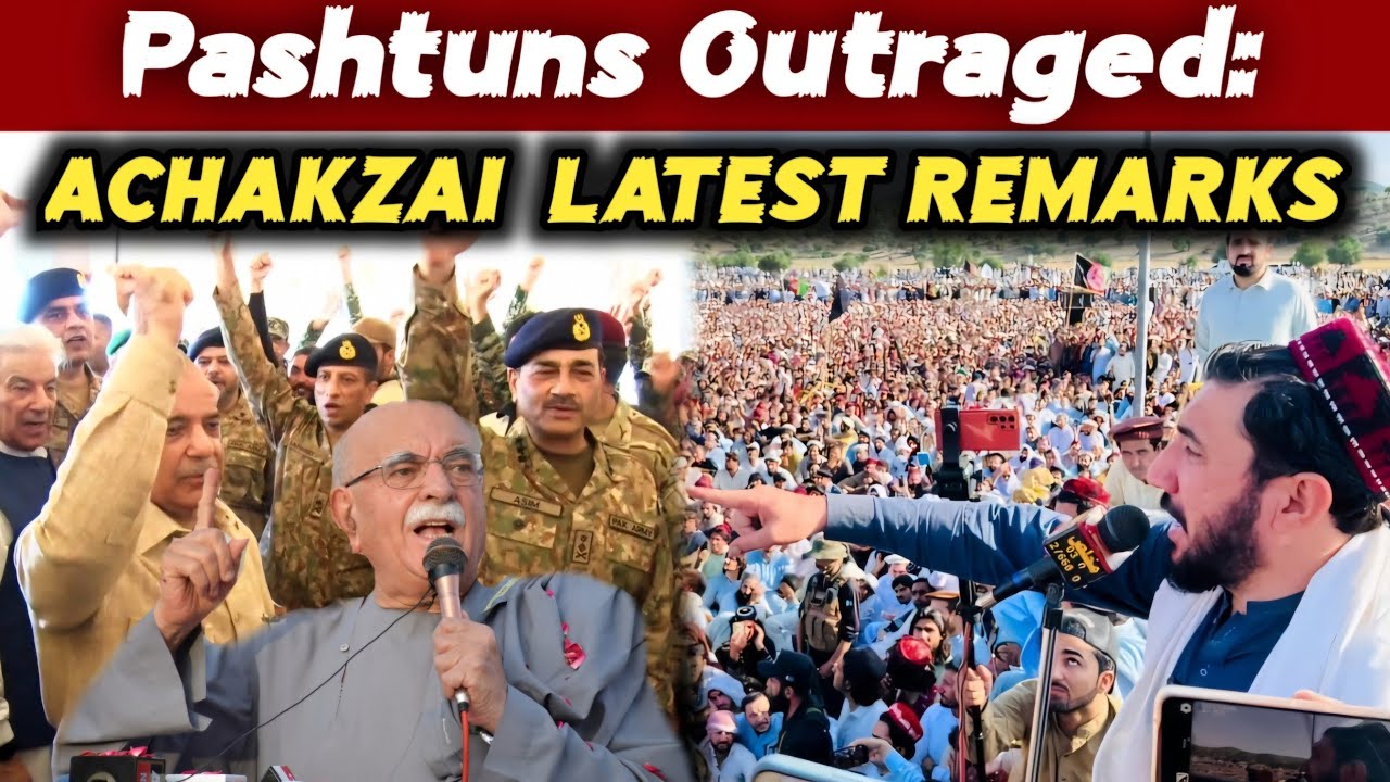Mahmood Khan Achakzai's Shocking Statements Against Pashtuns - YouTube