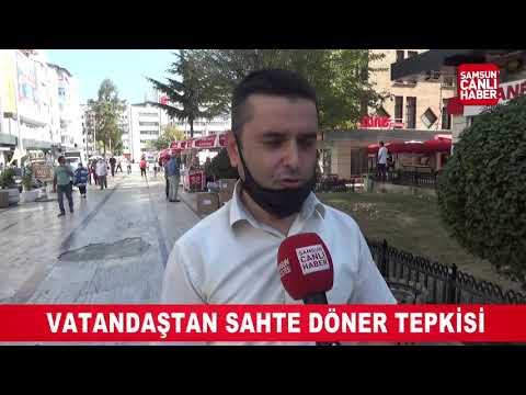 Vatandaştan Sahte Et Döner Tepkisi