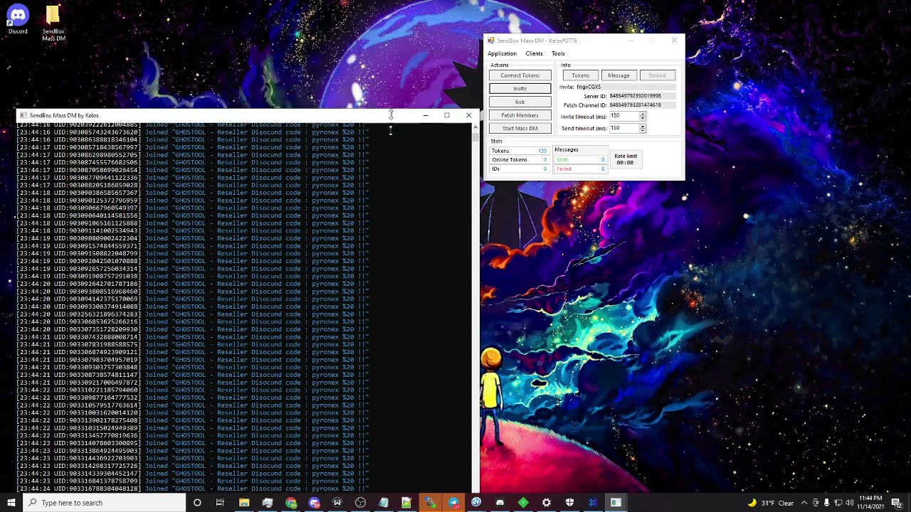Discord Mass DM Tool Showcase - YouTube