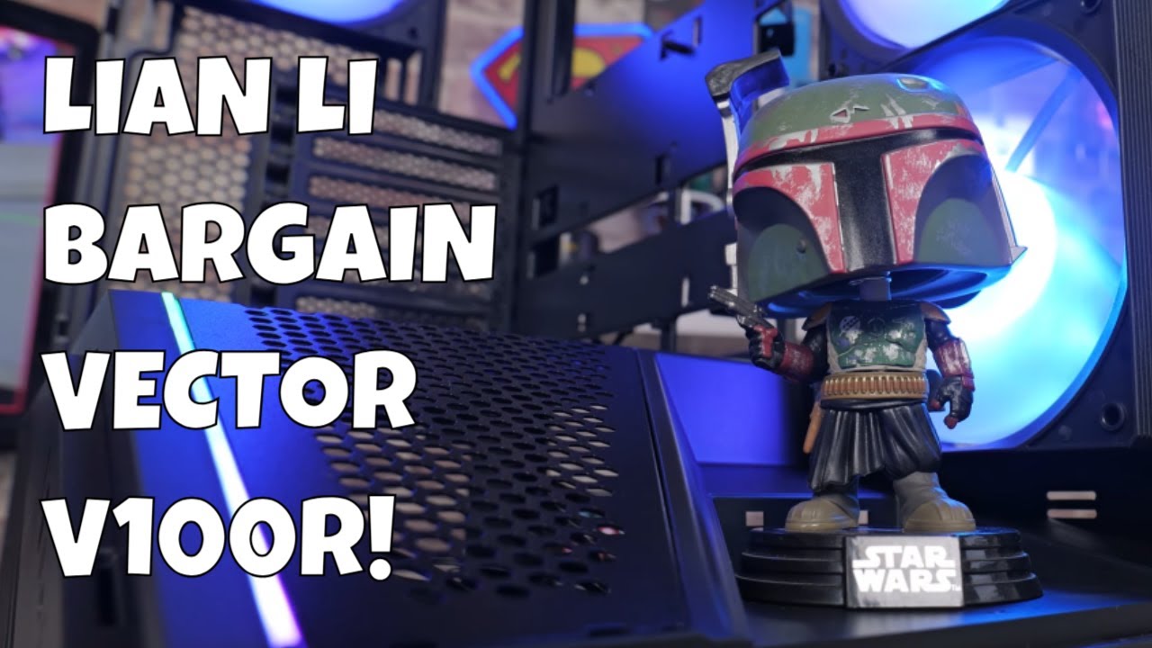 BEST Fish Tank Style PC Gaming Case Lian Li Vector V100R V100W Review ...