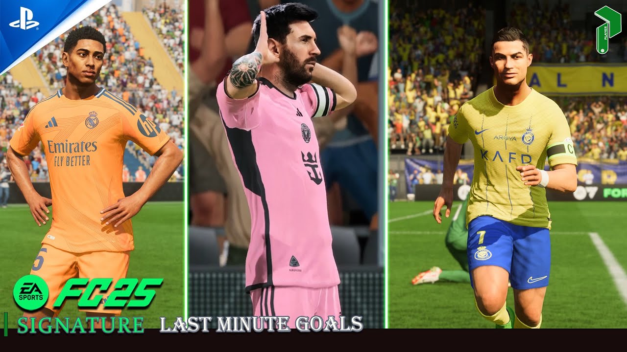 EA Sports FC 25 | All Signature Last Minute Goals Celebrations #26 ...