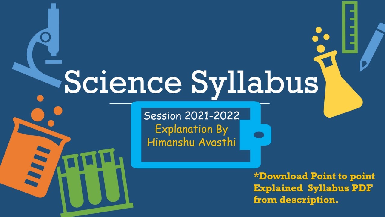 Class 10th SCIENCE || 2021-2022 Updated Syllabus || Himanshu Avasthi || Rough Copy Learning ...