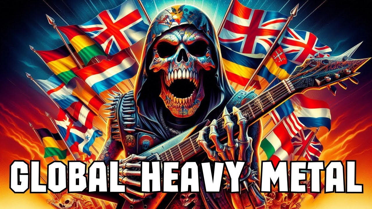 1 HOUR OF GLOBAL HEAVY METAL COMPILATION - (a song from each country ...