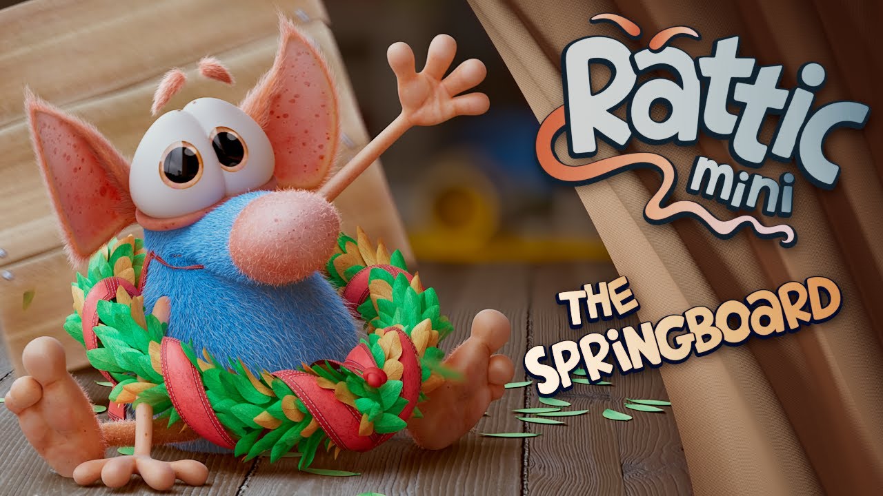 Rattic Mini – The Springboard | Funny Cartoons For Kids - YouTube