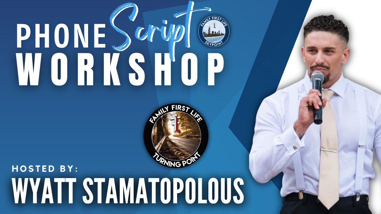 Phone Script Workshop - Wyatt Stamatopolous - YouTube