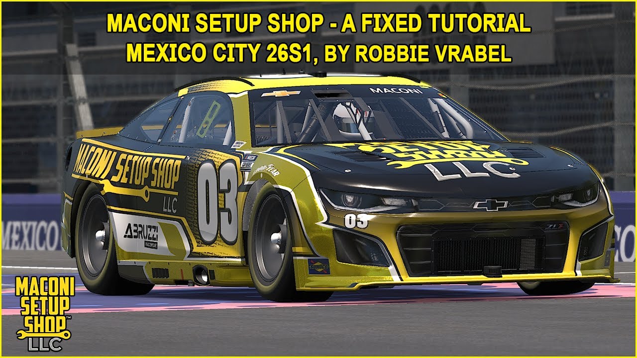 iRacing Maconi A-Fixed Mexico City Guide to Qualifying and Race 26S1 ...