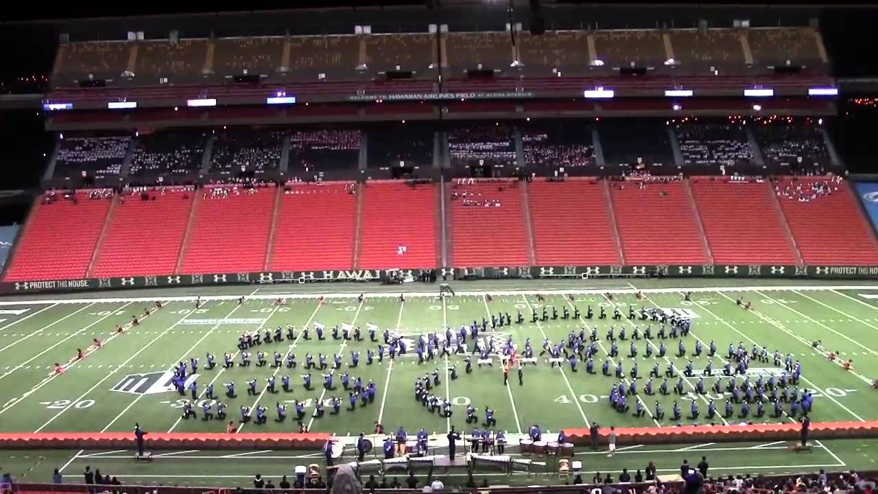 "Tribal Warriors" by Moanalua HS "Menehune" Marching Band & Color Guard ...
