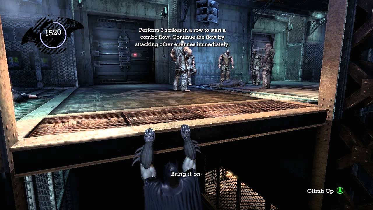 Let's Play Batman: Arkham Asylum - 03 Elevator Samsh - YouTube