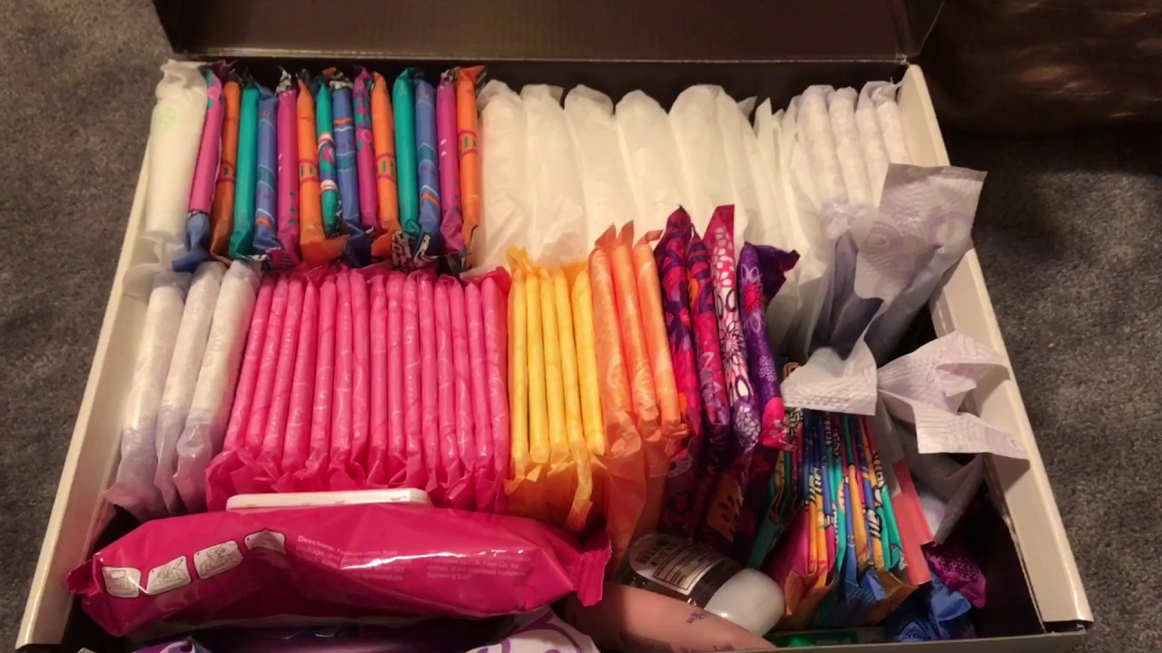 Period storage/supplies - YouTube