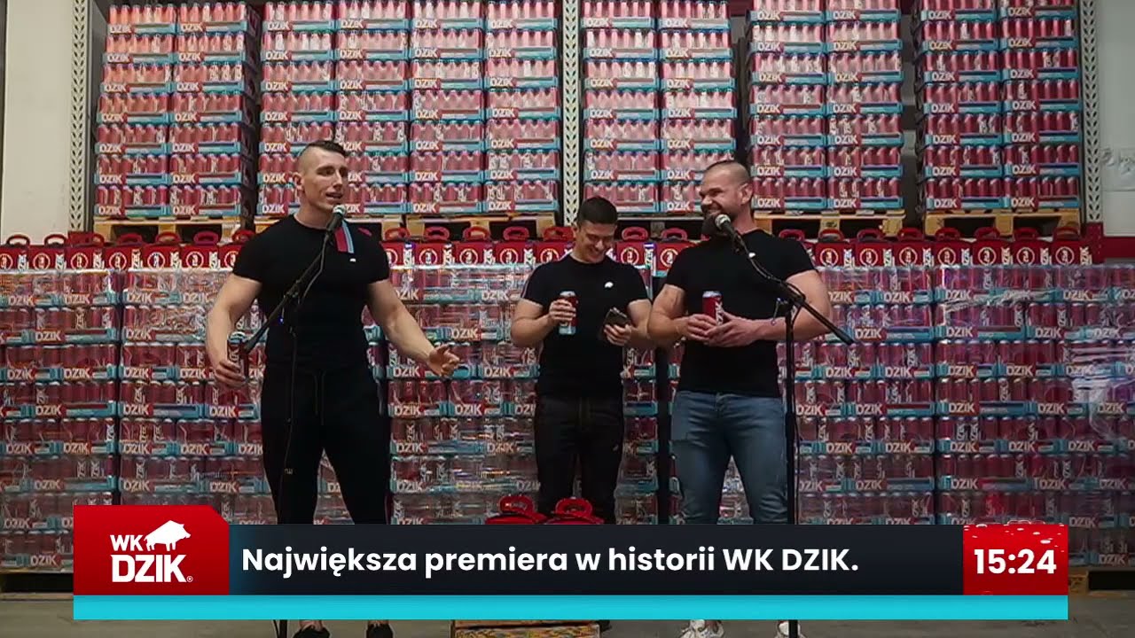 GIGA RZYG OWCY z WK na premierze energetyków DZIK - YouTube