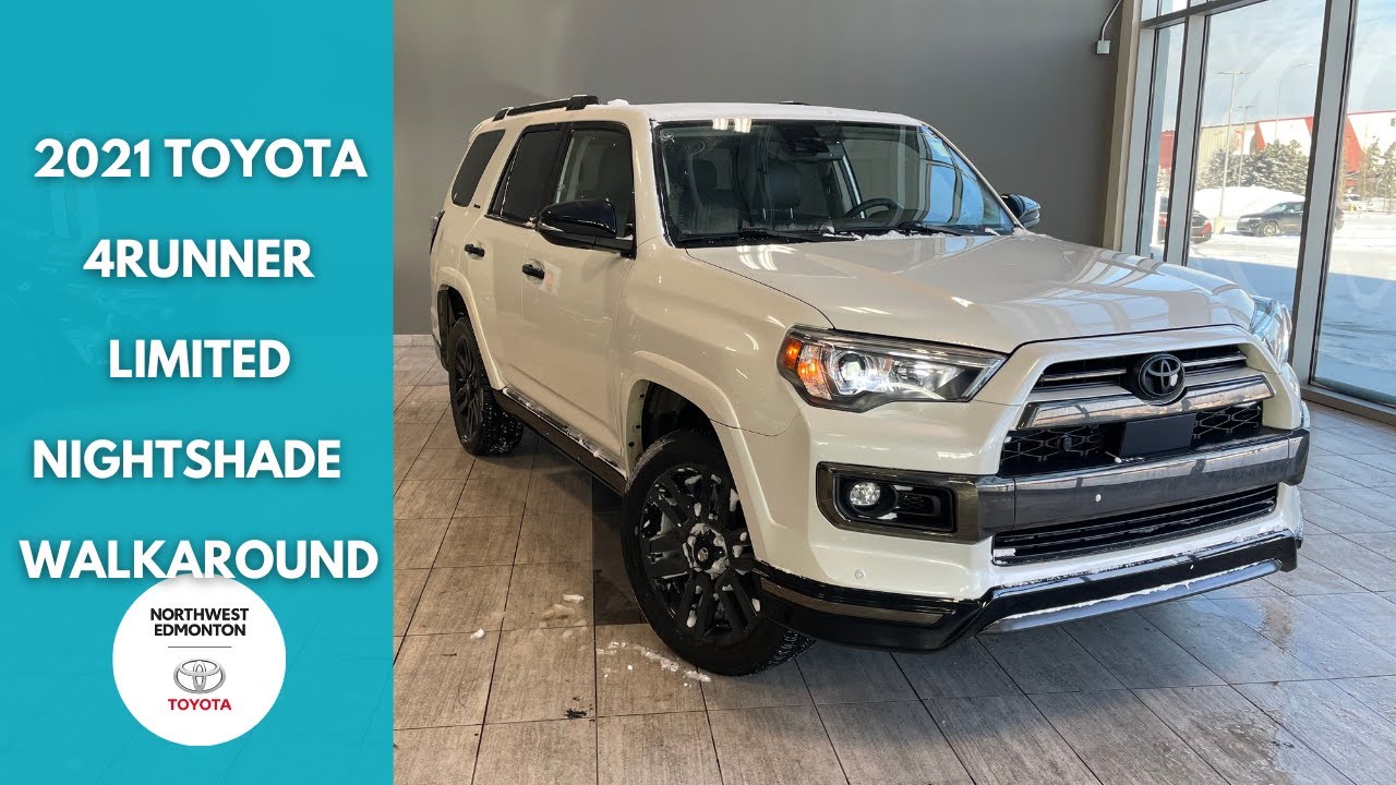 2021 Toyota 4Runner Limited Nightshade Review - YouTube