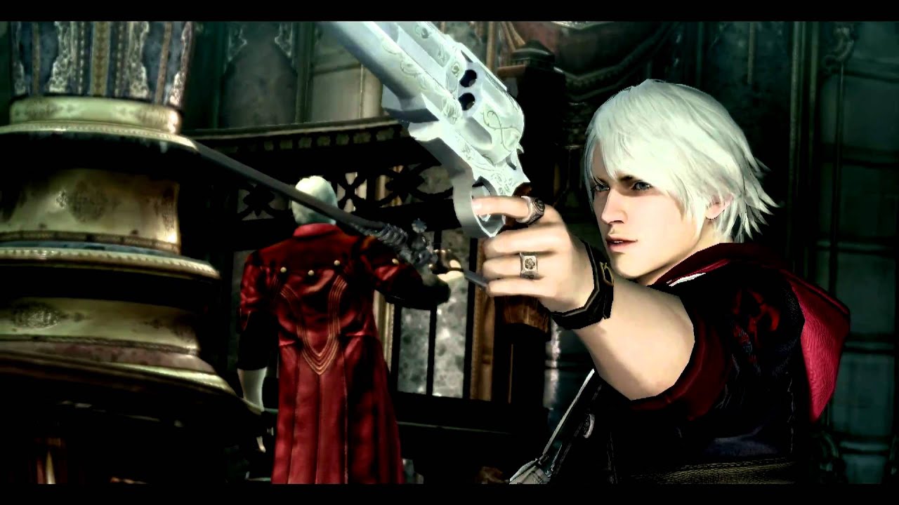 Devil May Cry 4 Cutscenes - 02 - Guns and Swords - [HD] [1080p] - YouTube