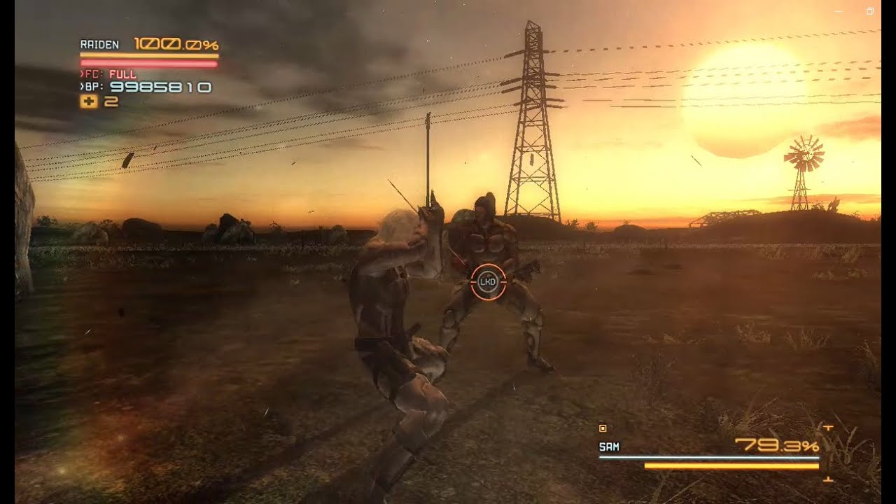 Metal Gear Rising: Jetstream Sam Fists Only (revengeance, no ripper ...