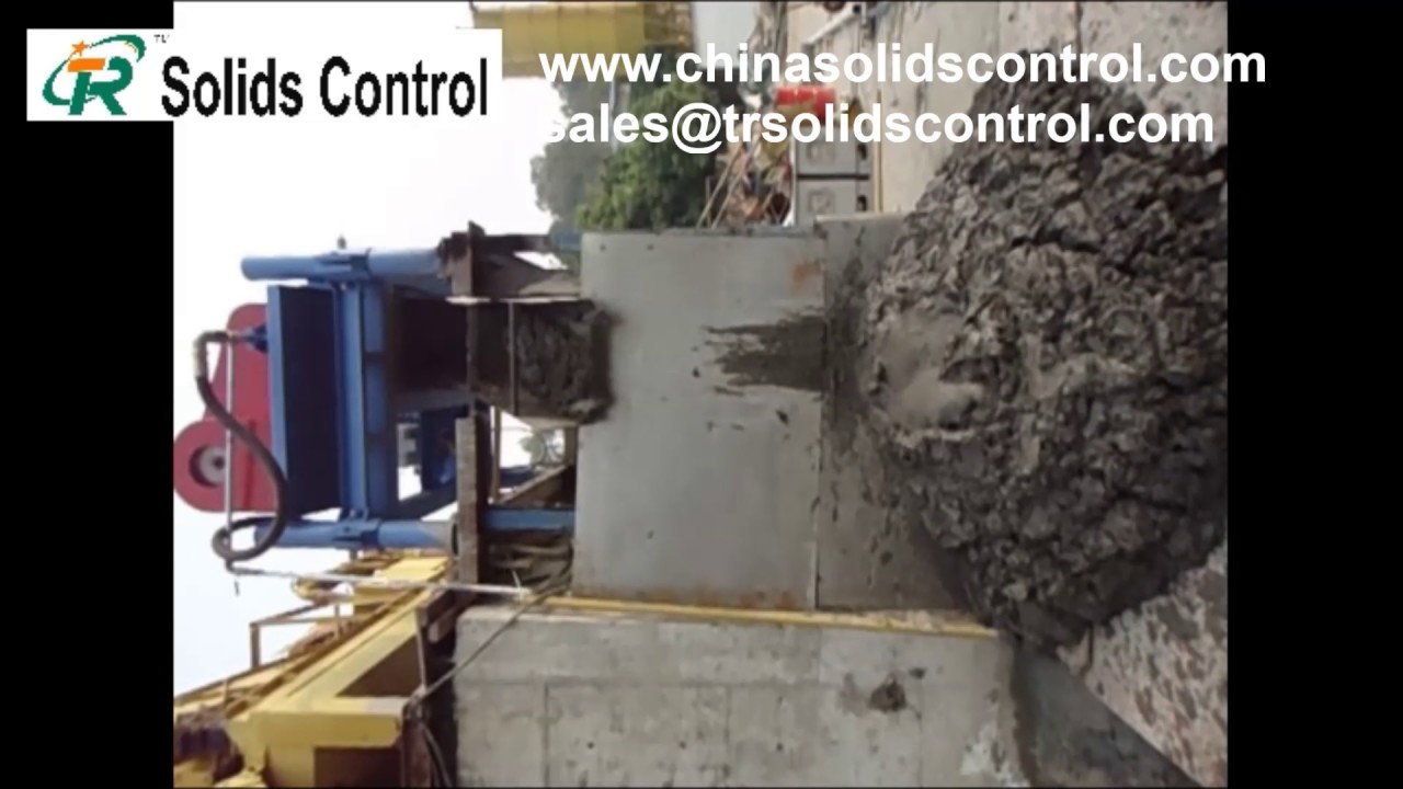 Decanter Centrifuge Drilling mud waste management 1 - YouTube