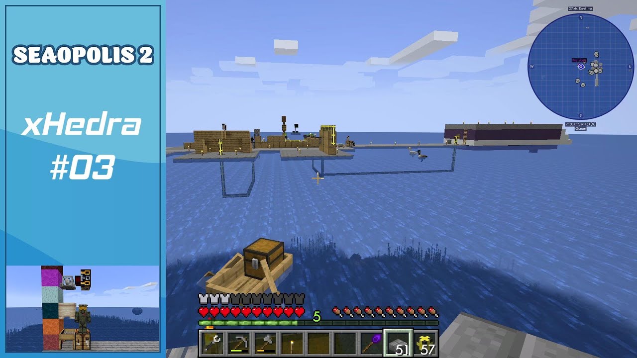 Seaopolis 2 E03 - Finishing the second Chapter and doing some basic ...