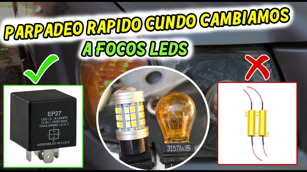 Te Muestro Como Quitar El Error De Foco Fundido Parpadeo Rápido Cuando ...