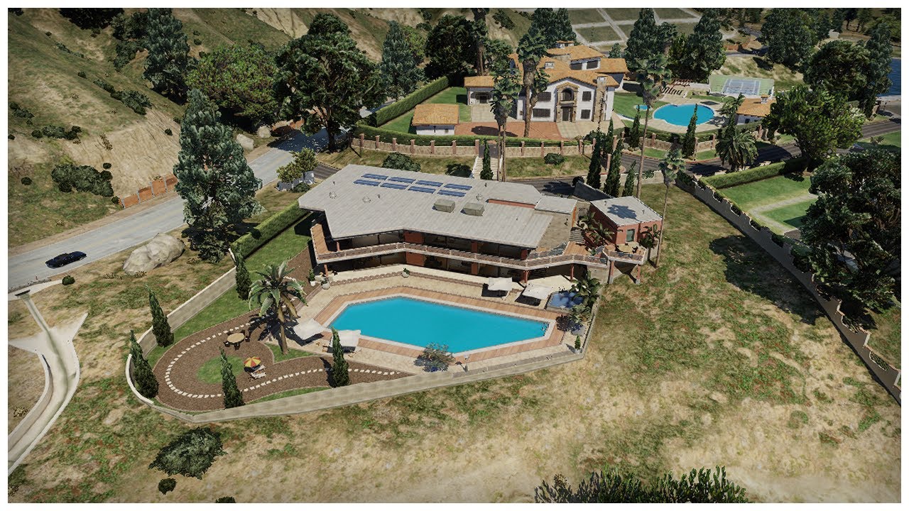 GTA V MLO Open Interior MANSION 19 - by brofx (FIVEM) - YouTube