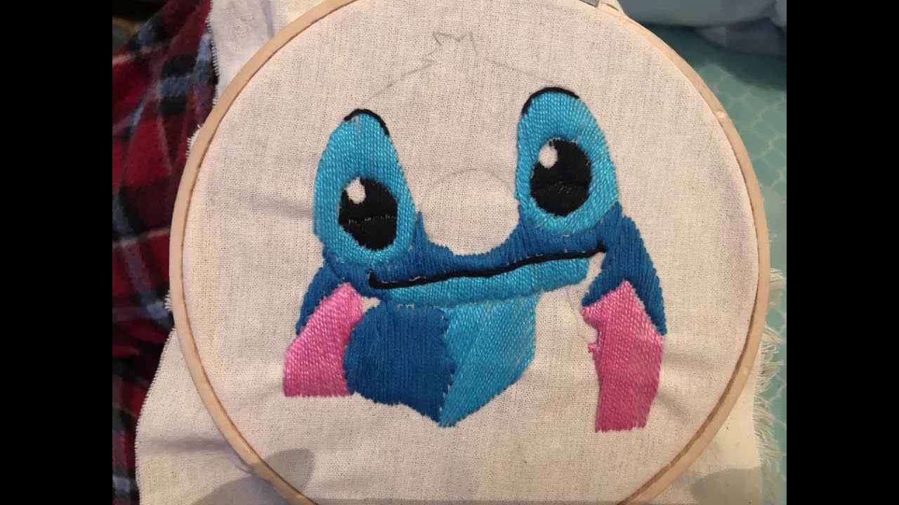 Como bordar a Stitch :) - YouTube