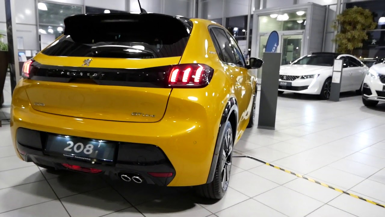 Peugeot 208 GT Line (2020) Exterior and Interior - YouTube