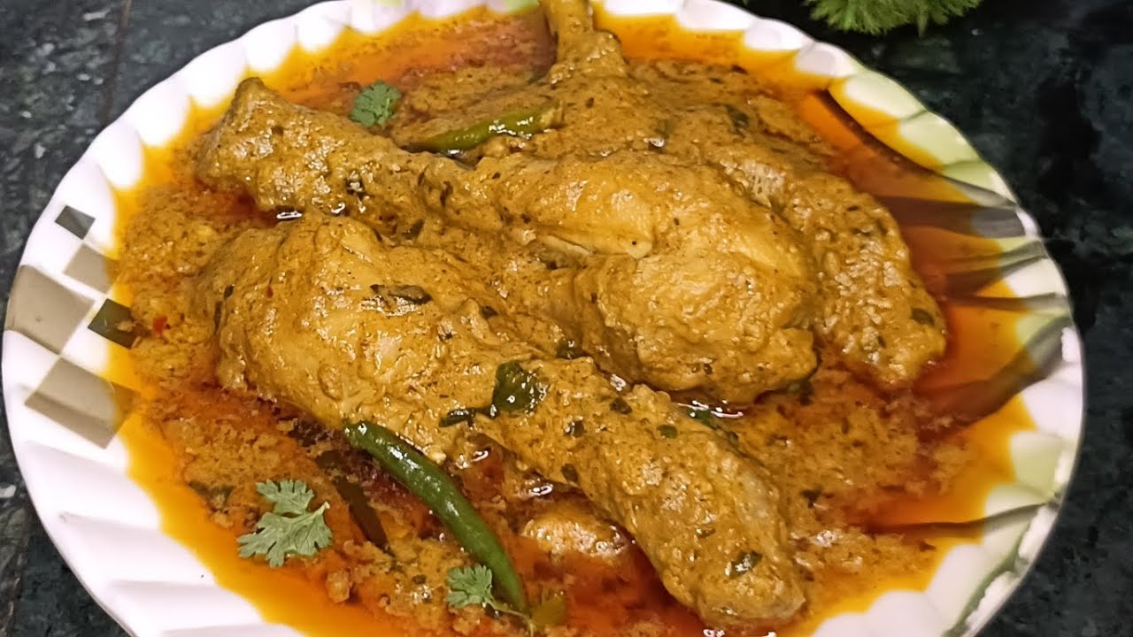 Old Delhi Famous Mughlai Chicken| Mughalia Chicken Recipe| Chicken ...