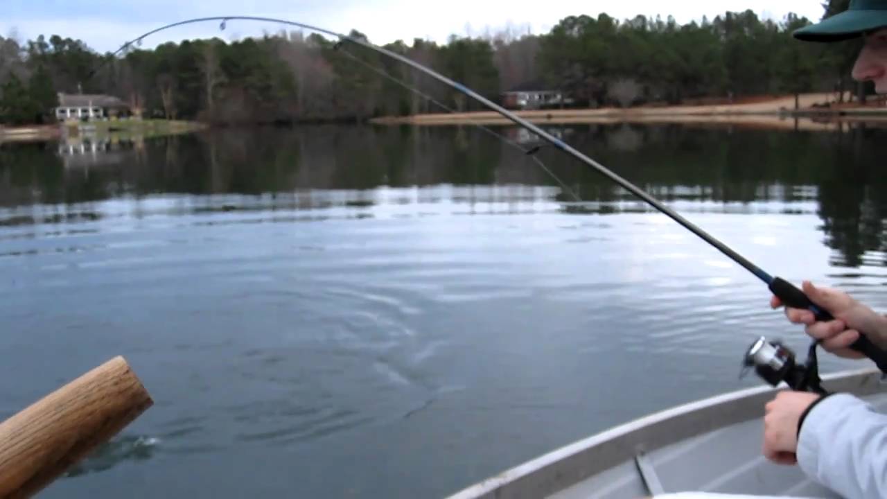 Catching a HUGE monster crappie!!! - YouTube