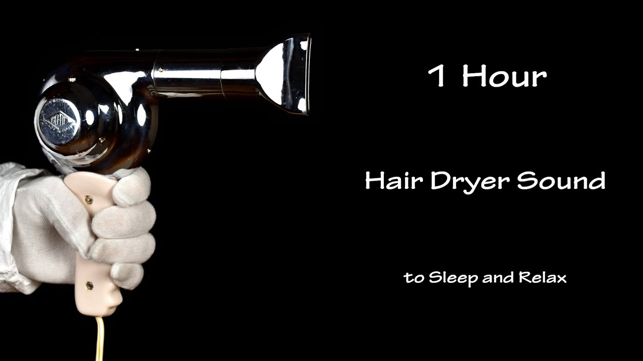 Relaxing Hair Dryer Sound 233 | Visual ASMR | 1 Hour White Noise to ...