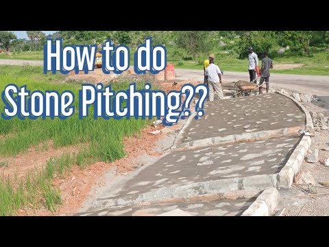 How to do Stone Pitching | Why it is important | Practical Explanation ...
