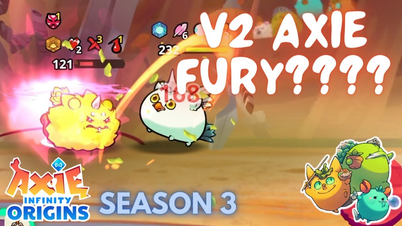 Axie Infinity V2 Fury | Latest Season Update | Low Budget Axie # ...